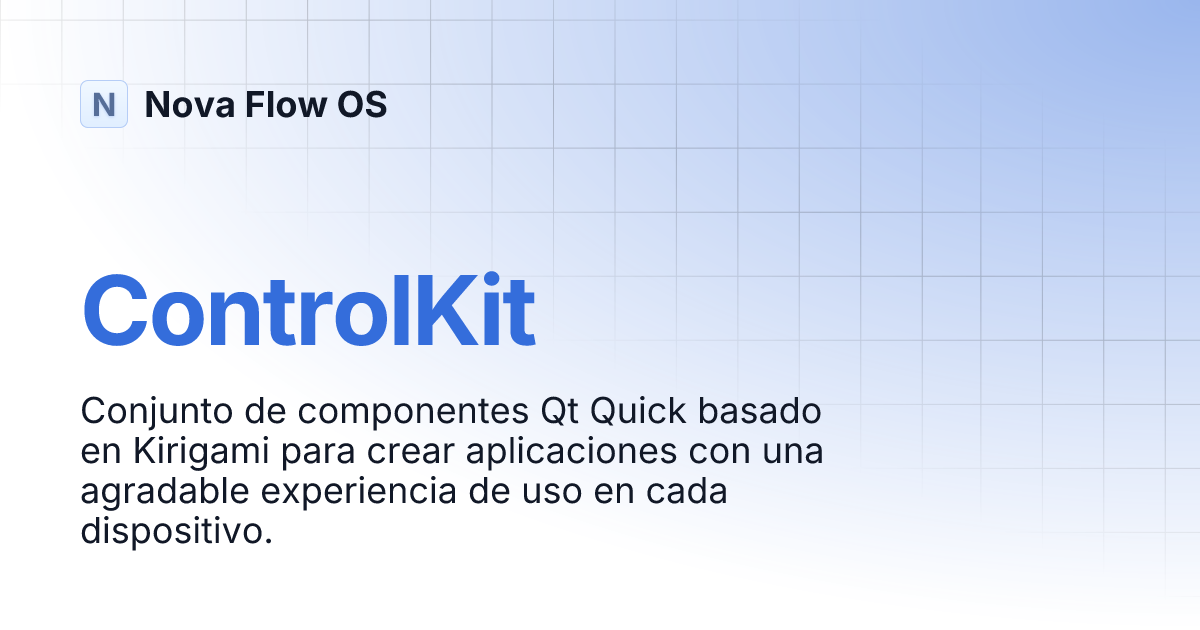 ControlKit | Nova Flow OS